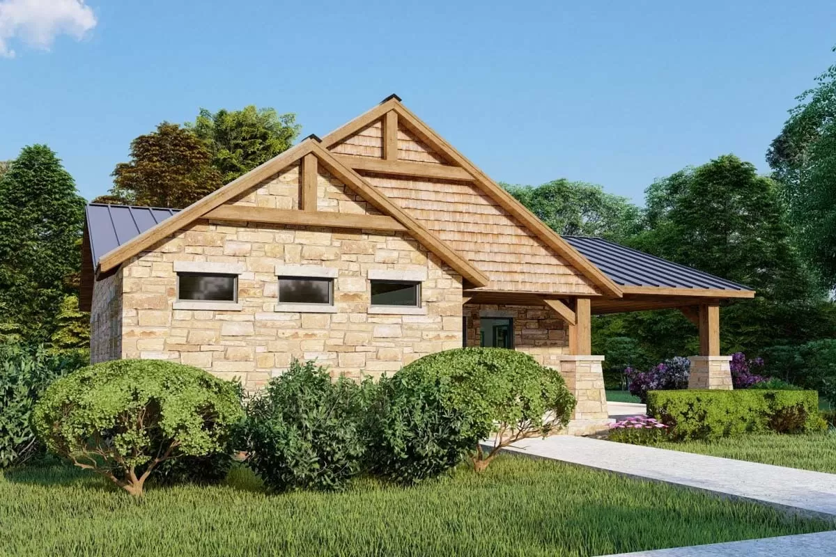 Discover Your Forever Home: Hill Country House with L-Shaped Front ...